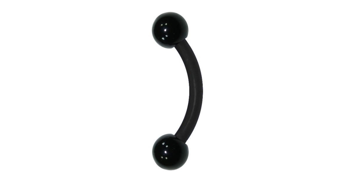 Piercing Arcade Bioflex Blackline Noir - Votre Piercing