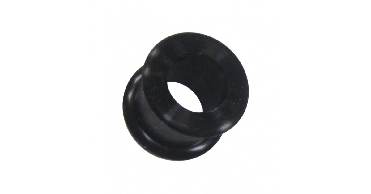 Túnel Oreja / Lóbulo barato Silicona Biocompatible Flexible Negro