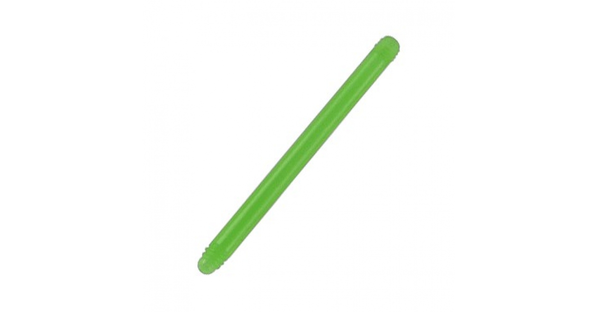 Green Bioflex/Bioplast Straight Barbell Bar