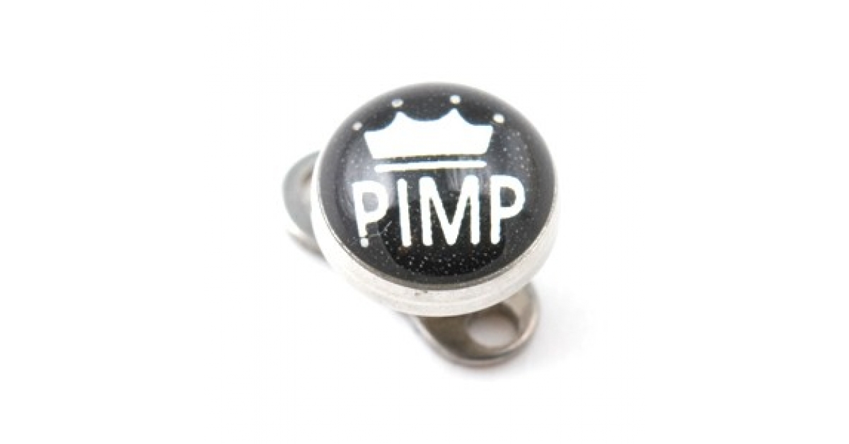 PIMP Logo Top for Microdermal Piercing on VotrePiercing